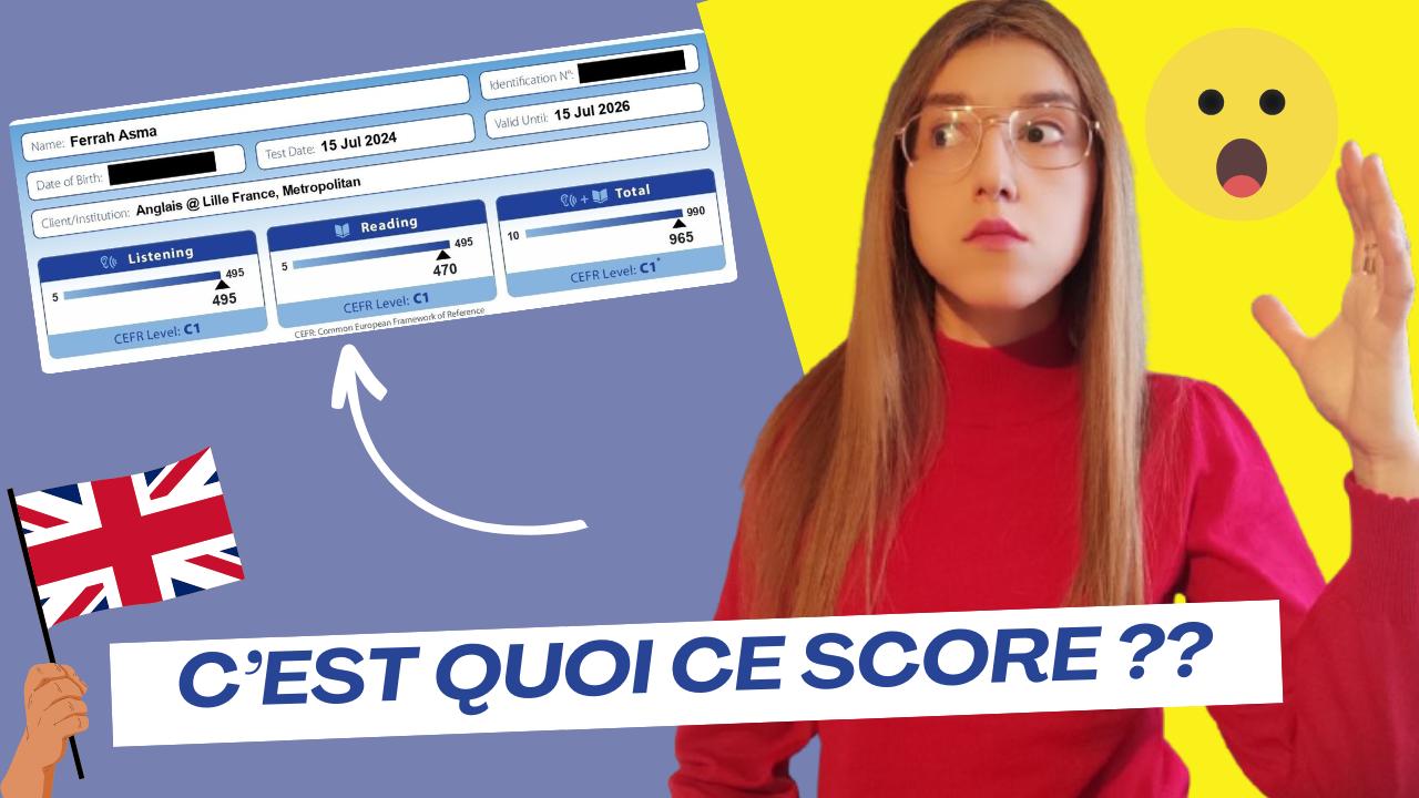 Quel est un bon TOEIC score ? - Anglais concret, préparation simplifiée